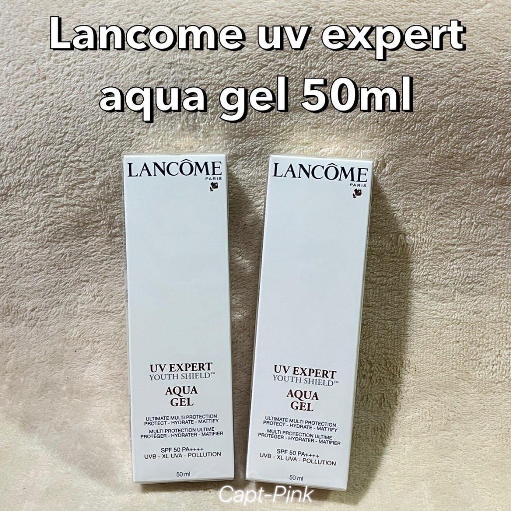 Lan come uv expert youth shield aqua gel spf50 pa+++ 50ml | Shopee Thailand
