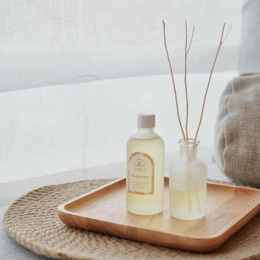 Morning Orange - Hygge Aromatherapy Reed Diffuser 100ml. ก้านไม้หอม ...