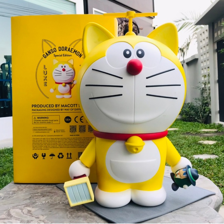 Doraemon (Yellow with Ear) Super Size Action Figure Rare | Shopee Thailand