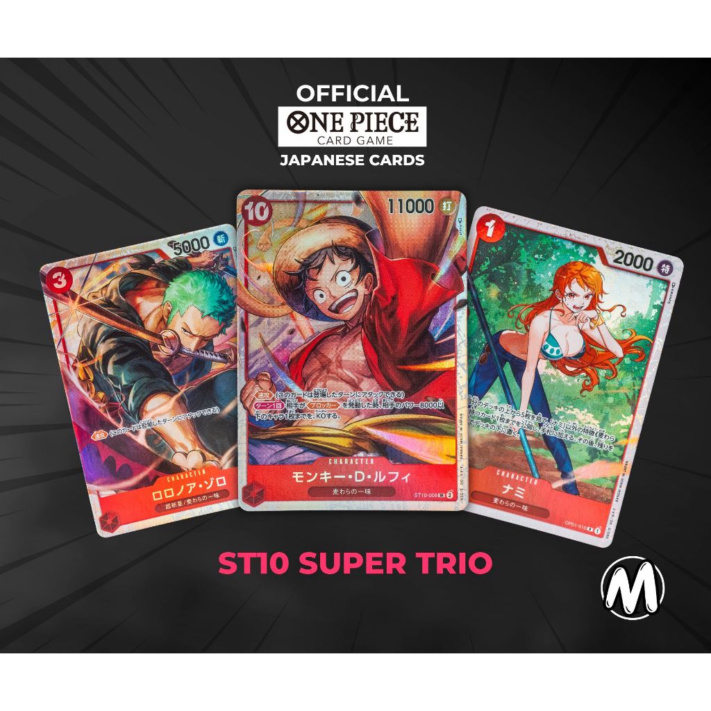 ST10 One Piece Card Game - Single Card - NM การ์ดเกมวันพีซ | Shopee ...
