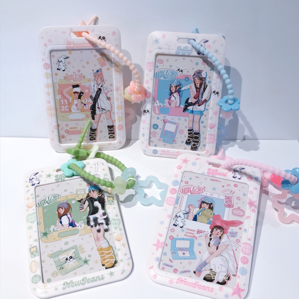 (พร้อมส่ง) เฟรมการ์ดนิวจีนส์ newjeans framecard cardholder minji hanni ...
