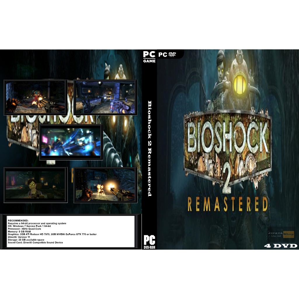 แผ่น Game PC Bioshock 2 Remastered (4DVD) | Shopee Thailand