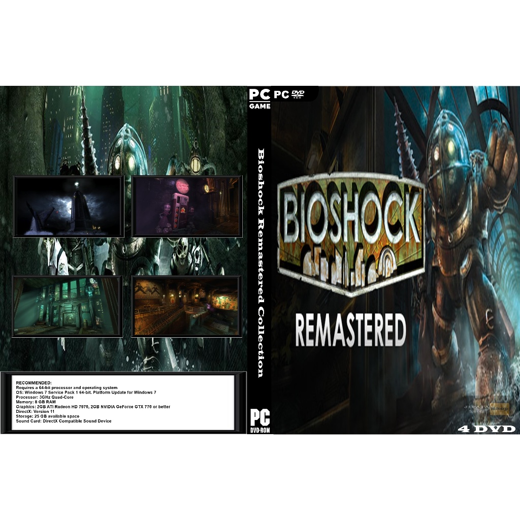 แผ่น Game PC Bioshock Remastered (4DVD) | Shopee Thailand