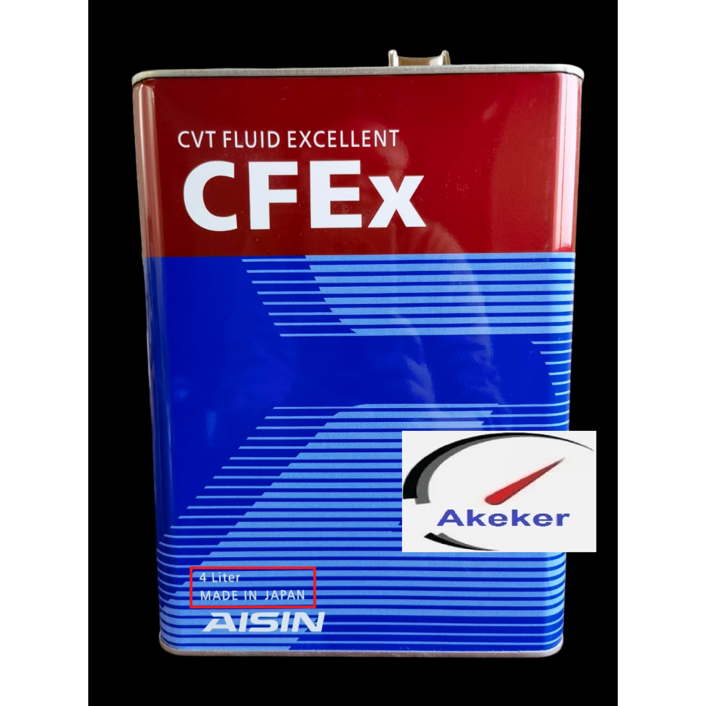 AISIN CFEx CVT NS-1 NS-2 NS-3 HCF2 JWS-3320 AUTOMATIC TRANSMISSION FLUID 4 Liter Made In Japan ...