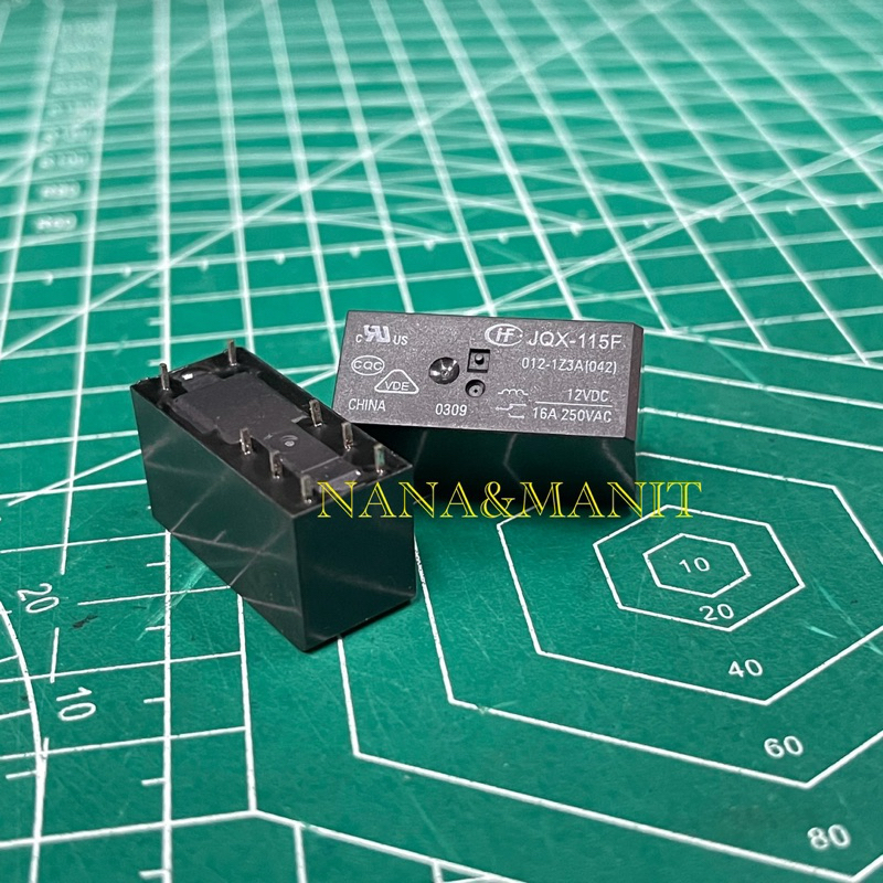 JQX-115F HF115 รีเรย์ 12VDC 8 ขา 16A ราคาต่อ 1 ชิ้น มีสินค้า พร้อมส่ง ...