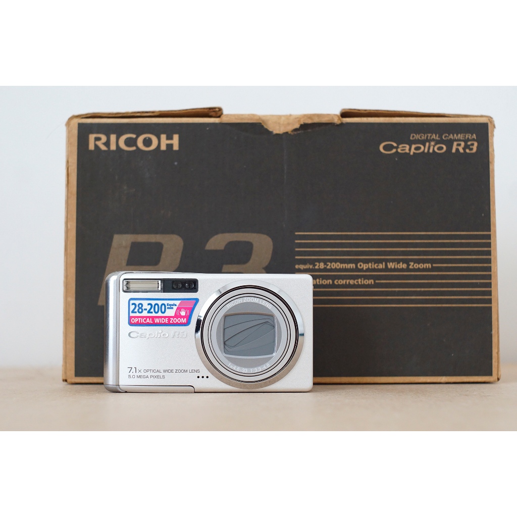 กล้องดิจิตอลคอมแพ Ricoh Caplio R3 (Box) | Shopee Thailand
