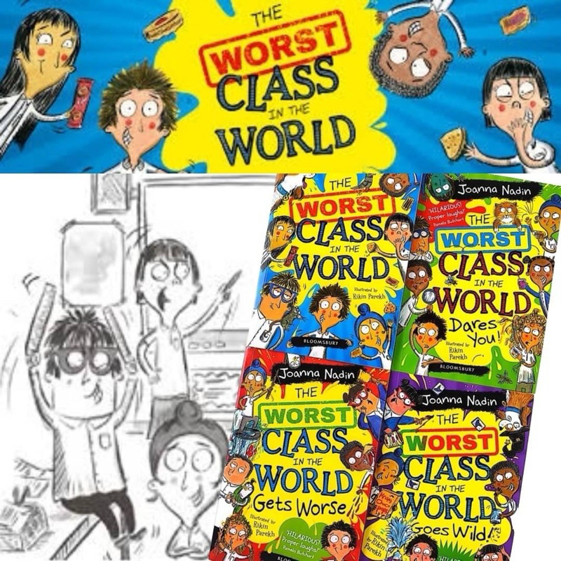 the Worst Class in the World วรรณกรรมเยาวชนภาษาอังกฤษ แนวตลกขำขัน เซต 4 ...
