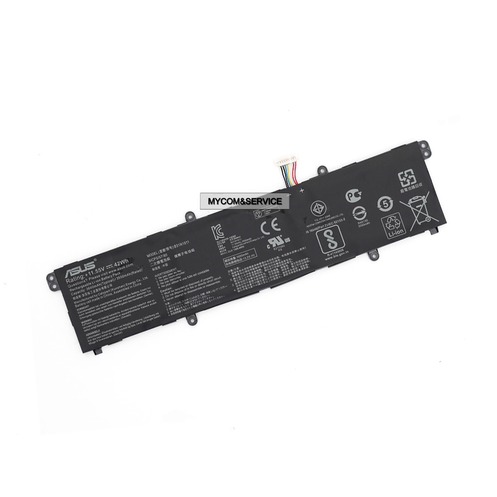 แบตเตอรี่โน๊ตบุ๊คแท้ BATTERY B31N1911 ASUS VIVOBOOK 14 S413F S413IA ...
