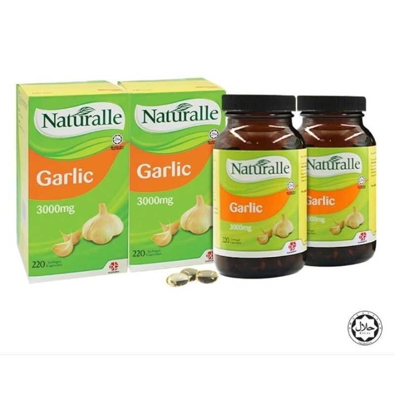 2 Box Naturalle Garlic - 3000mg (220's + 220's) | Shopee Thailand