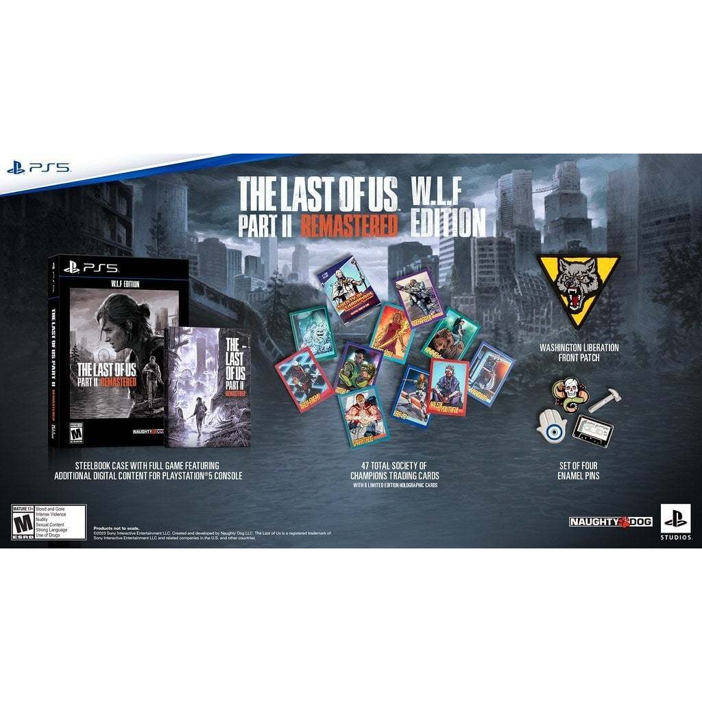 (มือ1)The last of us part 2 wlf edition z1 | Shopee Thailand