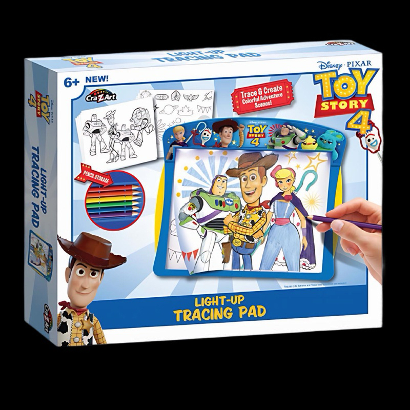 Cra z Art Toy Story 4 Light-Up Tracing Pad | Shopee Thailand