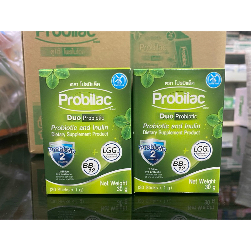 Probilac duo probiotic กล่องละ 30 ซอง (โปร 2กล่อง=750.-)(3กล่อง 1095 ...