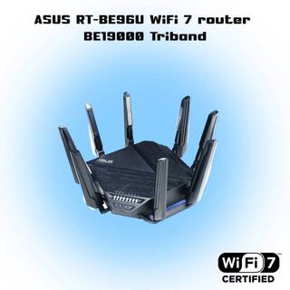 ASUS RT-BE96U WiFi 7 router BE19000 Tri-band (ส่งจากไทย) | Shopee Thailand