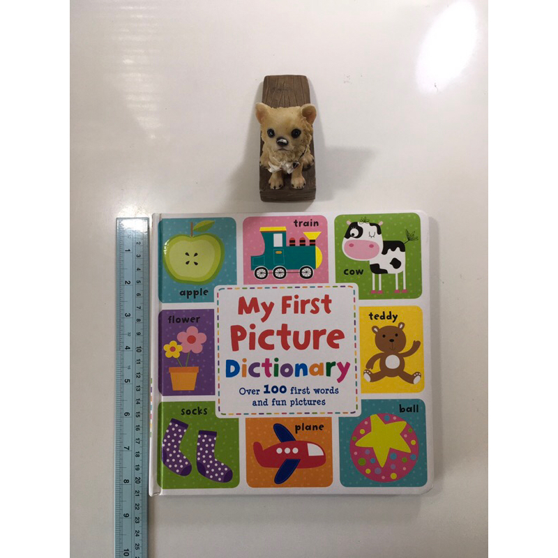 My First Picture Dictionary 100 words หนังสือภาษาอังกฤษมือสอง Boardbook ...