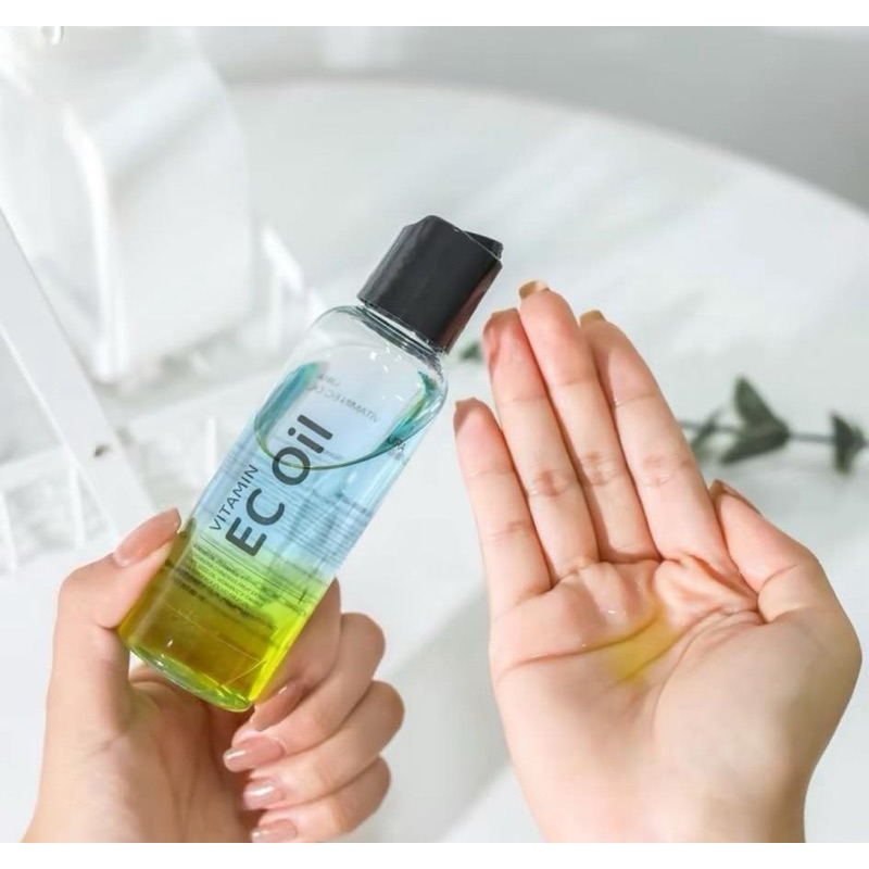 VITAMIN EC Oil วิตามิน อีซีออยล์(เป็นออยล์บำรุงผิวขาว เพิ่มความชุ่มชื่น ...
