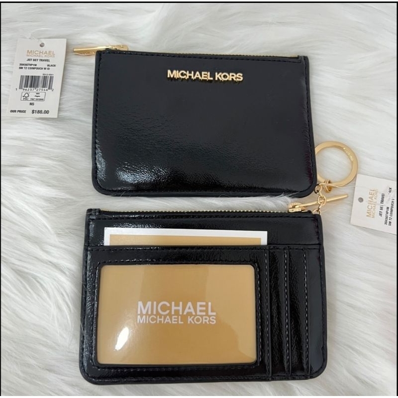 ใส่บัตร MK MICHAEL KORS COIN CASE หลายแบบ | Shopee Thailand