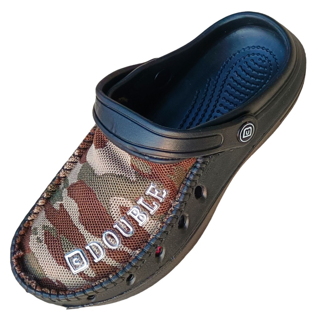 WOOQ DB59 รองเท้าหัวโตหุ้มผ้า ลายทหาร ผลิตในไทย | Shopee Thailand