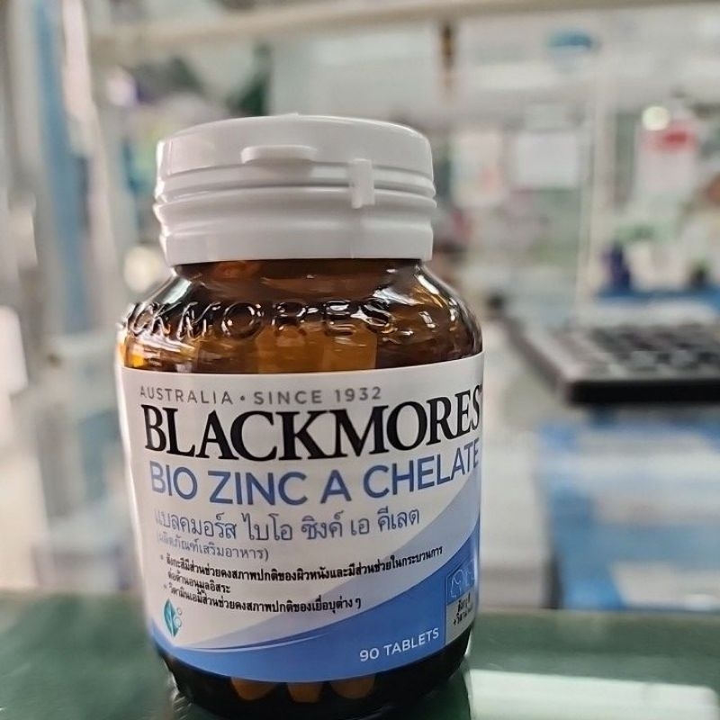 💥New💥Blackmores Bio Zinc A Chelate 90 Tablets | Shopee Thailand