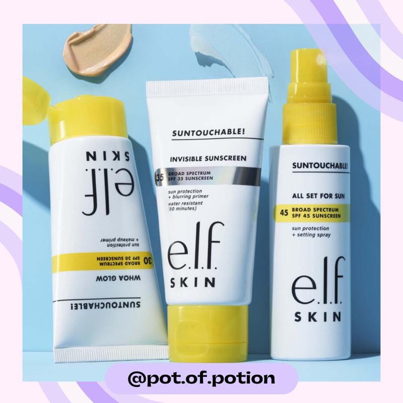 พร้อมส่ง e.l.f. — Suntouchable Invisible Sunscreen SPF 35 / elf ...