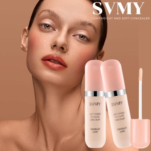Svmy Concealer น้ําหนักเบา นุ่ม กระจ่างใส โทนสีผิว คอนซีลเลอร์ แต่งหน้า ...