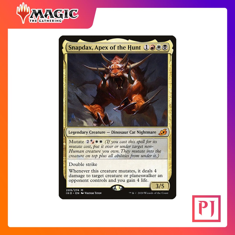[MTG] Snapdax, Apex of the Hunt [IKO] [MULTI] [MYTHIC] [NORMAL] [ENG ...