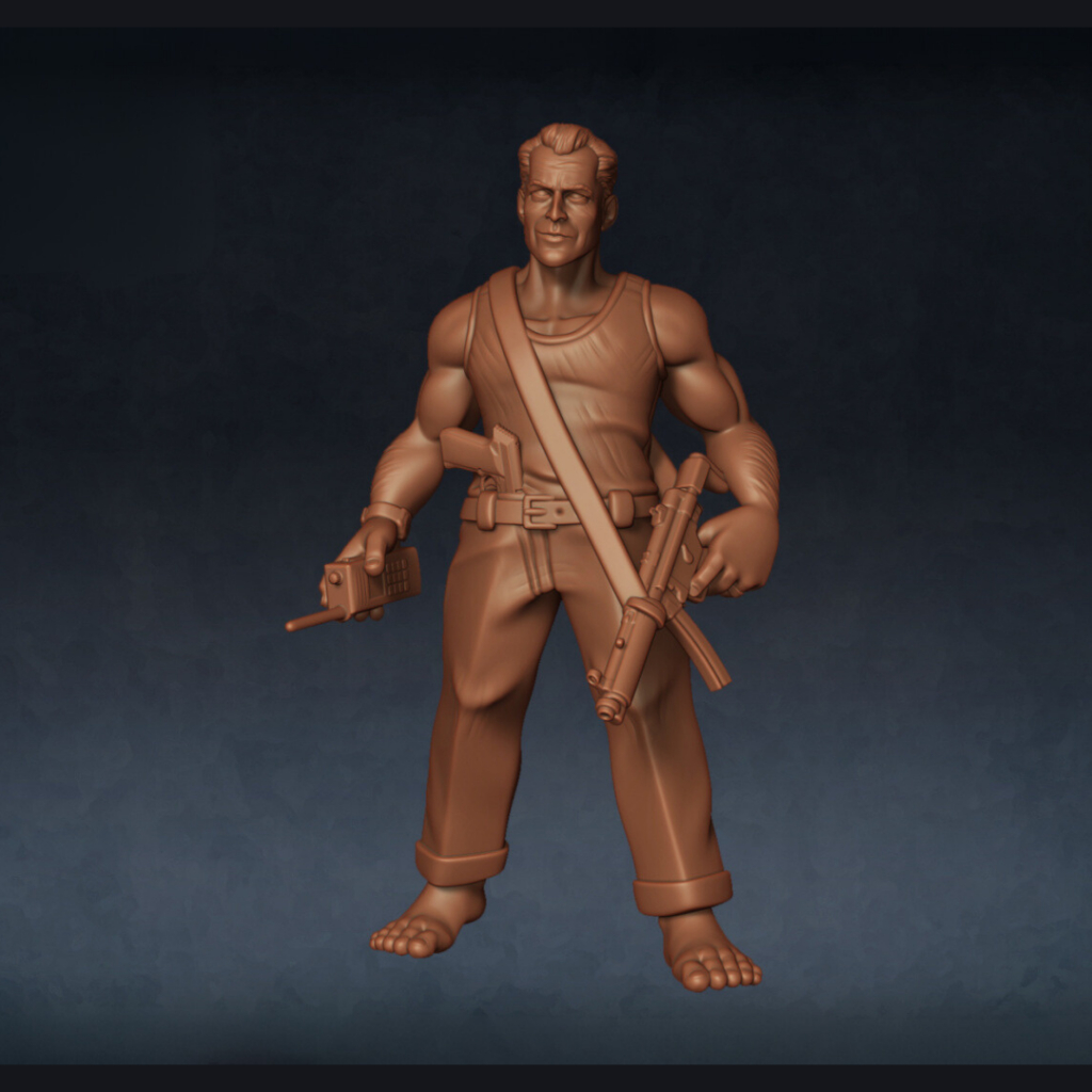 Christmas Survivor - Humanoid Human / 32mm scale 3D printed miniature ...