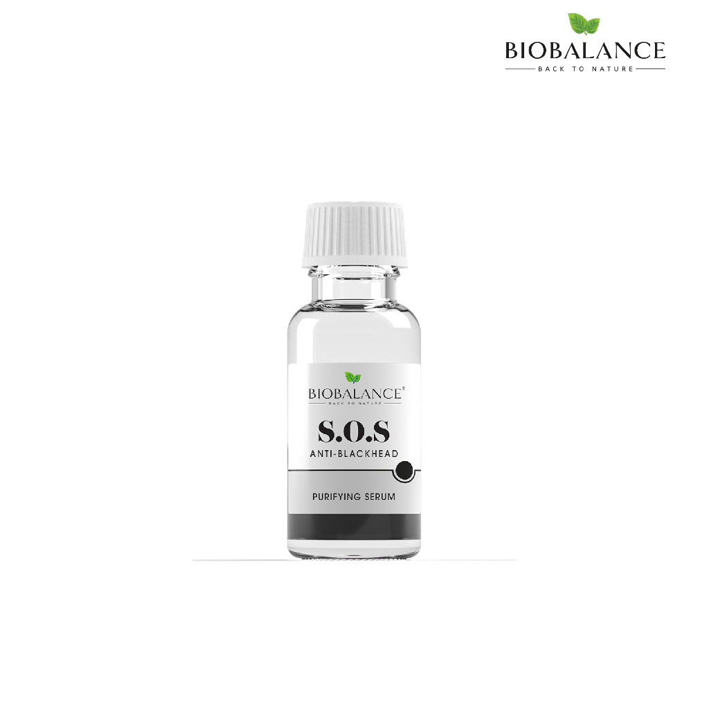 BIOBALANCE S.O.S PURIFYING SERUM ANTI-BLACKHEAD 20 ML | Shopee Thailand