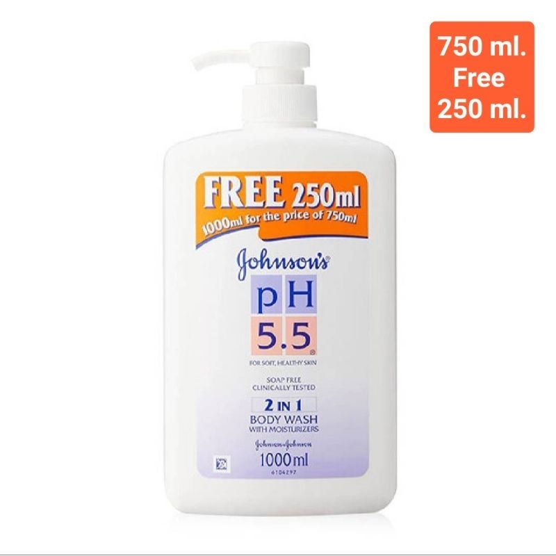 Johnson's pH5.5 ครีมอาบน้ำ จอห์นสัน พีเอช 5.5 (ขนาด750ml.) | Shopee Thailand