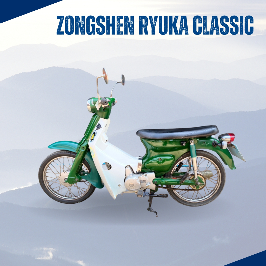 Zongshen Ryuka Classic Mini ปี 2015 ราคานี้พร้อมทะเบียน พรบ.เรียบร้อย ...