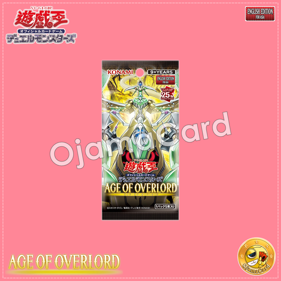 Yu-Gi-Oh! OCG English Edition for Asia — Age of Overlord [AGOV-AE]「1 Pack」 | Shopee Thailand