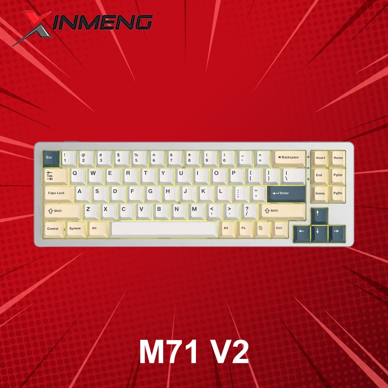 คีย์บอร์ด XINMENG M71 V2 (ภาษาไทย) ประกันศูนย์ 6 เดือน | Shopee Thailand