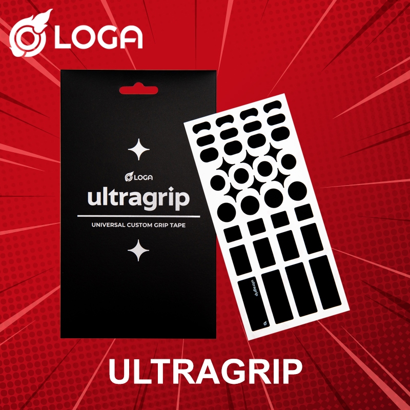 แผ่นกันลื่น LOGA Ultragrip : Universal mouse grip tape | Shopee Thailand