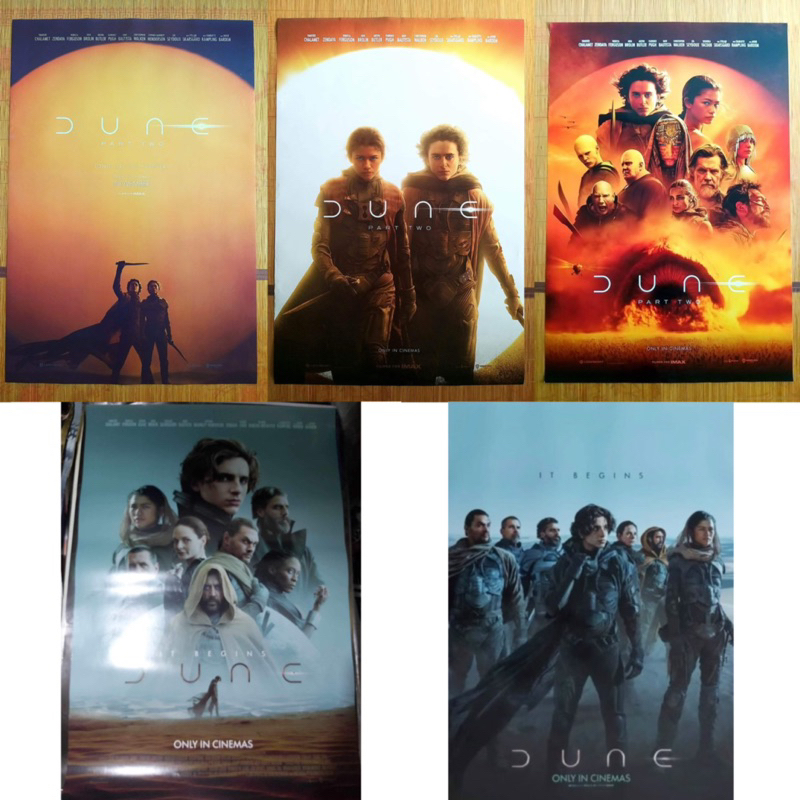 ทักลด50 ถามก่อนสั่ง แท้ โปสเตอร์ Dune 2 แท้ โปสเตอร์ Dune Part Two Shopee Thailand