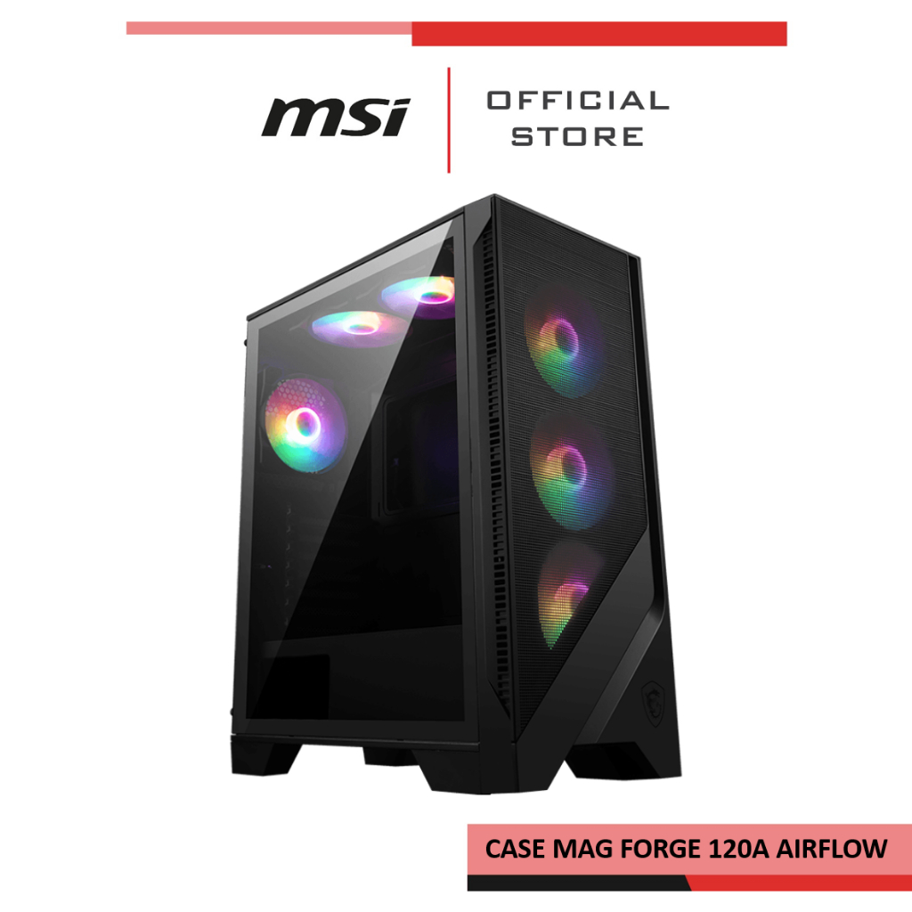 [Pre-Order] MSI MAG FORGE 120A AIRFLOW PC Case เคสคอมพิวเตอร์ ...