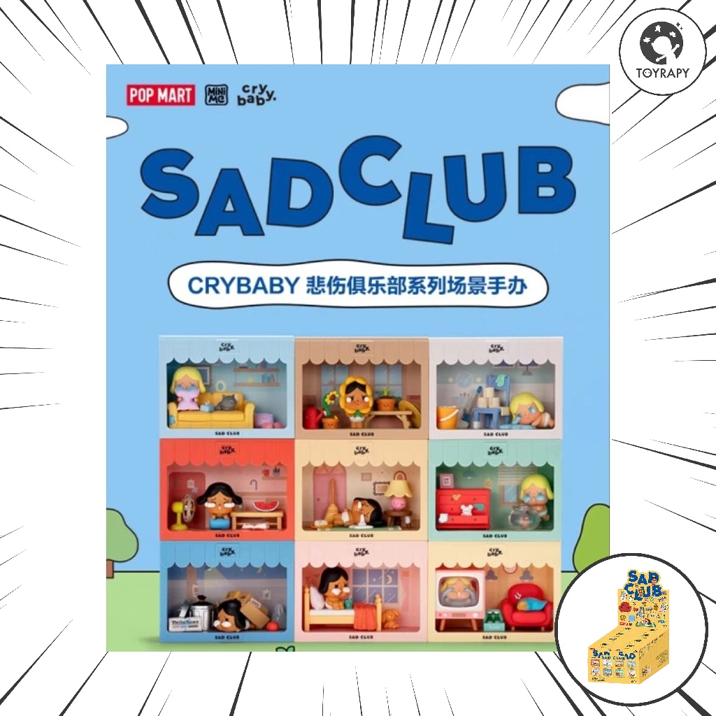 [ร้านคนไทย ติดตามสถานะได้] CRYBABY Sad Club Series | Shopee Thailand