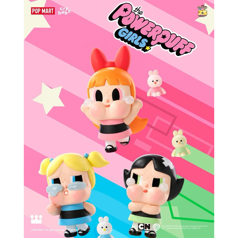 preorder 💓POP MART Crybaby X Powerpuff girls box set | Shopee Thailand