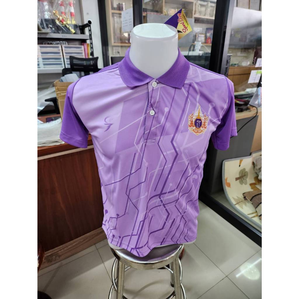 ***ของแท้ส่งไว** เสื้อคอปก เสื้อกีฬาชาย SA304 SPORT DAY ผ้าไมโครพิมพ์ ...