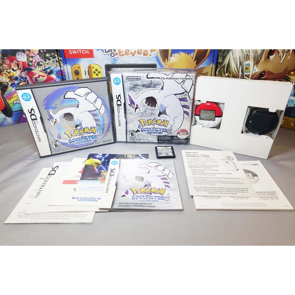 มือ 2 Pokemon Soul Silver with Pokewalker Full Box Set | Shopee Thailand