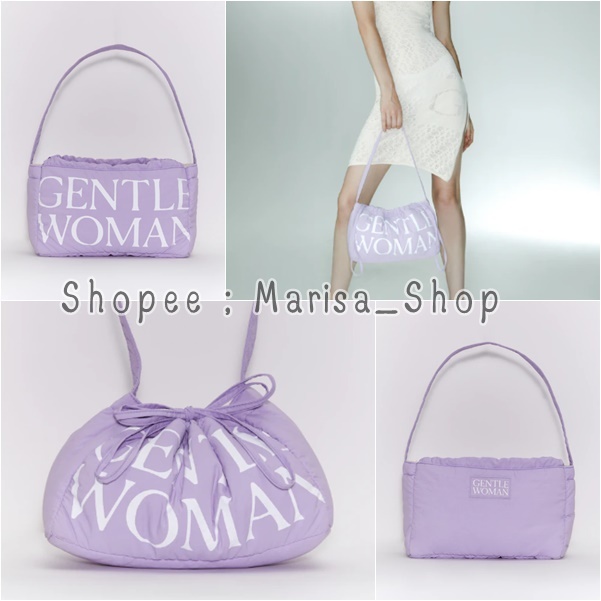 แท้ !! กระเป๋าเกี๊ยว GENTLEWOMAN รุ่น DUMPLING BAG / DRAWSTRING BAG ...