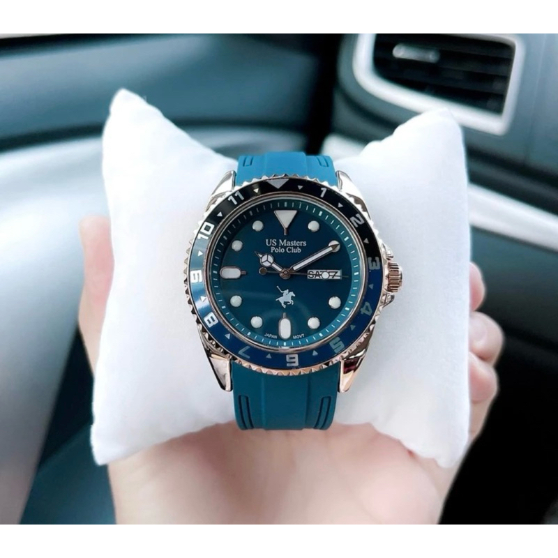 ของแท้100 %US MASTER Polo Club NEW POLO WATCH | Shopee Thailand
