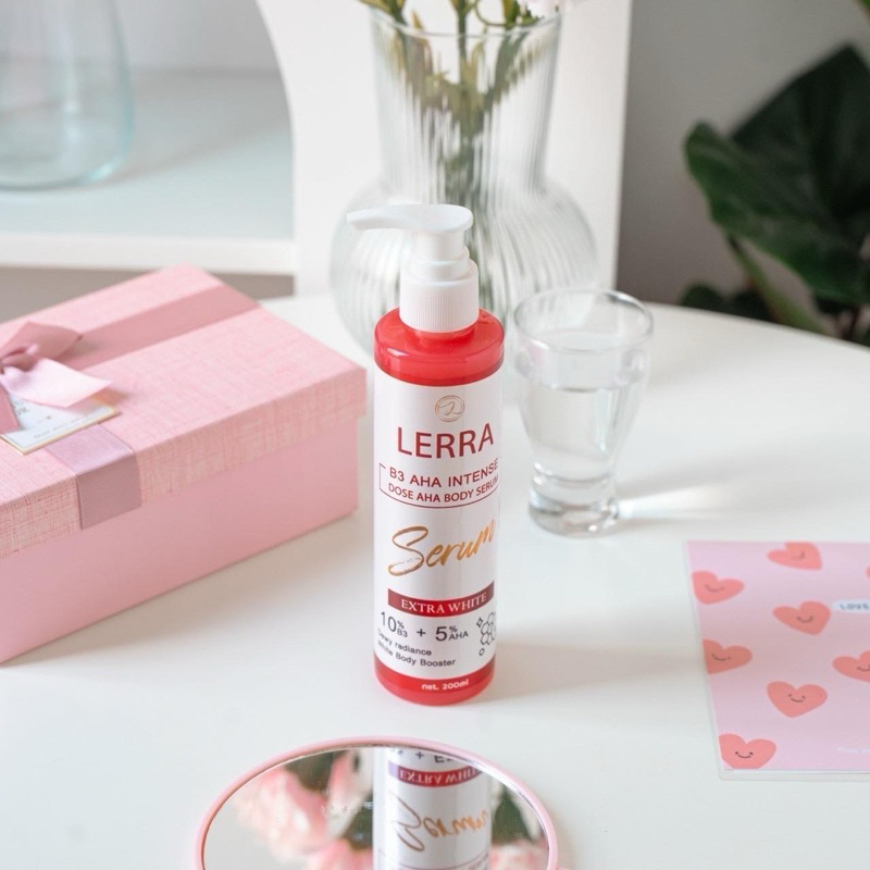 โดสแดงเลอร์ร่าไวท์ 𝗟𝗘𝗥𝗥𝗔 𝗔𝗛𝗔 𝗕𝗢𝗗𝗬 𝗦𝗘𝗥𝗨𝗠 | Shopee Thailand