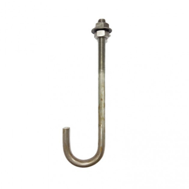 J-BOLT เจโบลท์ พร้อมน็อตและแหวนครบชุด ชุบกัลวาไนซ์ | Shopee Thailand