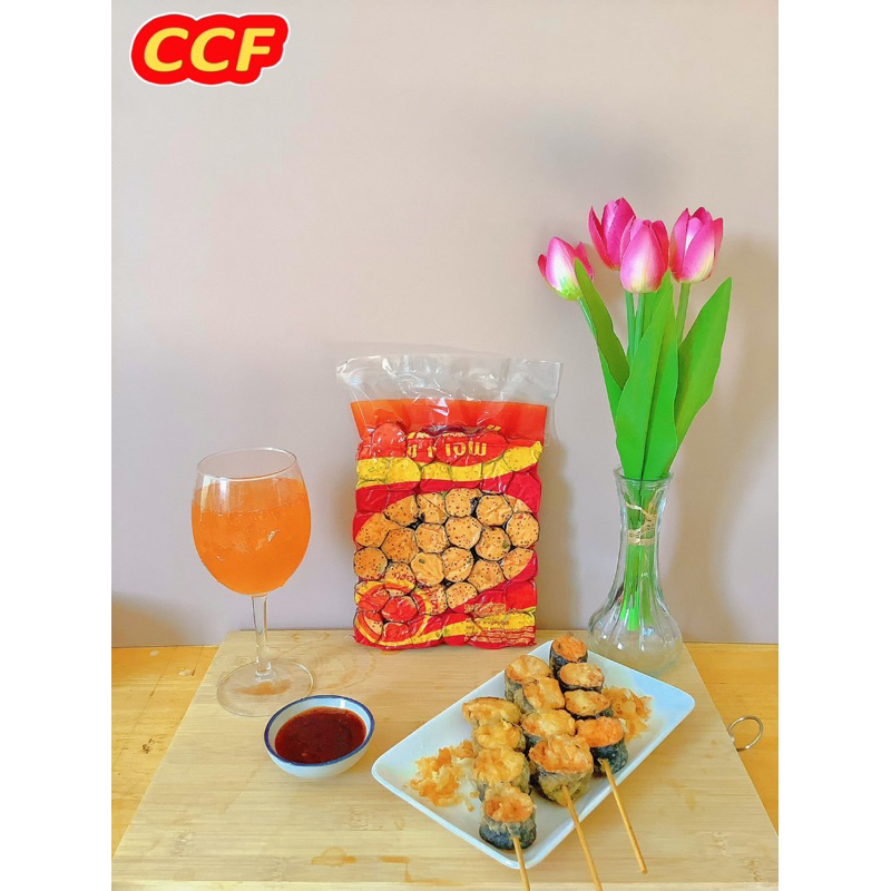 จ๊อห่อสาหร่ายกุ้ง ตรา CCF แพ็คละ 500 กรัม 40 ลูก | Shopee Thailand