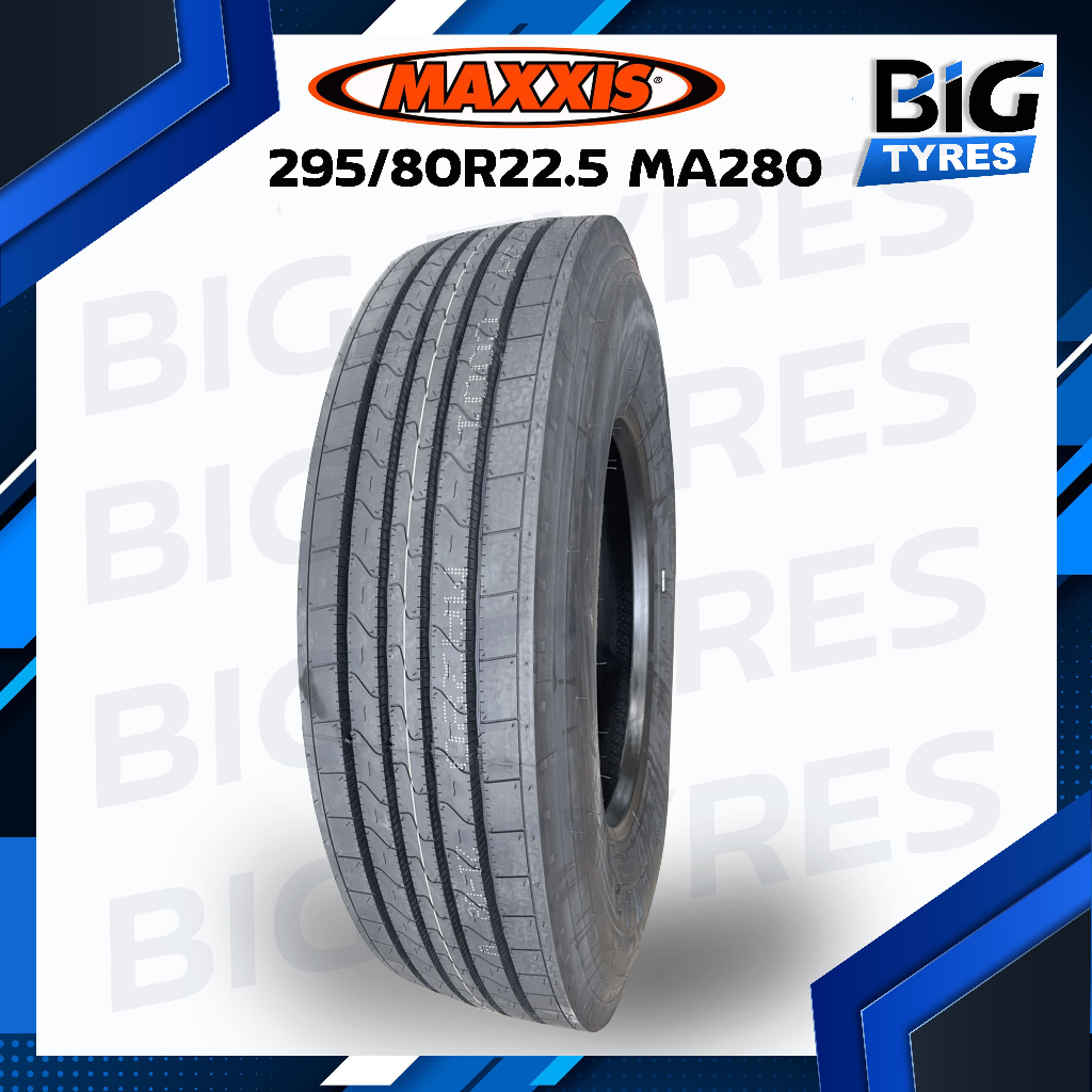 295/80R22.5 16PR ยี่ห้อ MAXXIS รุ่น MA280 ยางรถบรรทุกเรเดียล | Shopee Thailand