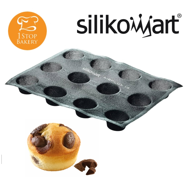 SILIKOMART “AIR PLUS 13” (N.12) MF 50442 12 ROUNDS/ พิมพ์ซิลิโคนอบขนม ...