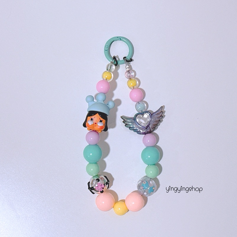 พวงกุญแจ pop bean cry baby labubu Dimoo skullpanda hacipupu sweet pean ...