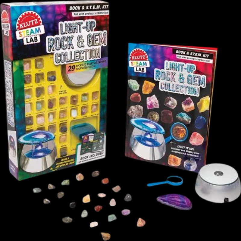 Klutz Steam Lab Light-up Rock & Gem Collection | Shopee Thailand
