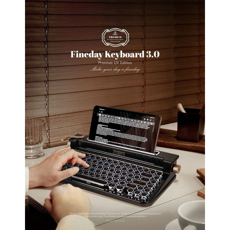 Fineday Mechanical keyboard 3.0 Retro & Classic Style (พรีออเดอร์ ...