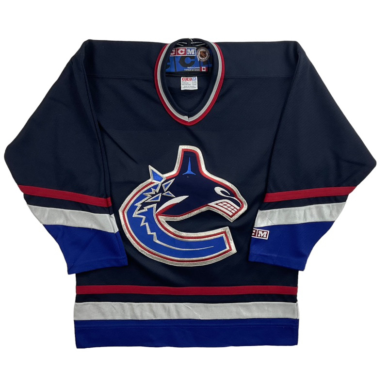 เสื้อฮ็อกกี้ NHL เสื้อฮ็อกกี้ NHL Vancouver Canucks NHL CCM ice hockey ...