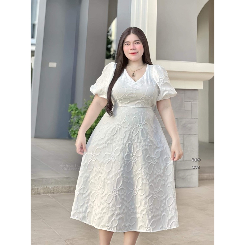 Pm D89 เดรสยาวดอกกราฟฟิกไฮโซ Shopee Thailand